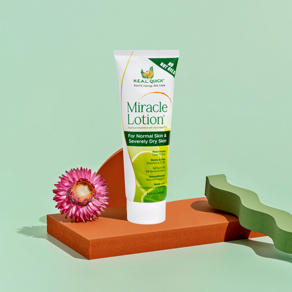 Miracle Lotion | Made with 17 Natural Oils | H.E.A.L.Quick – HealQuick.com